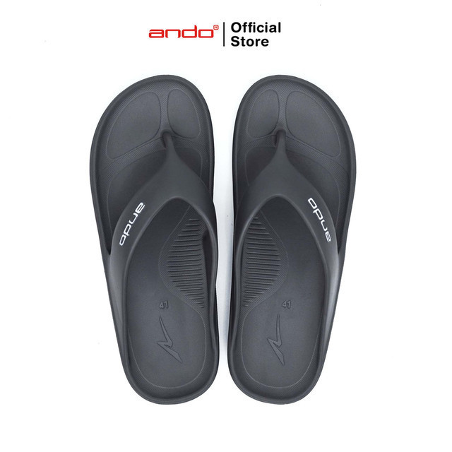 Jual Ando Official Sandal Jepit Bravo 01 Pria Dewasa - Abu-Abu | Shopee ...