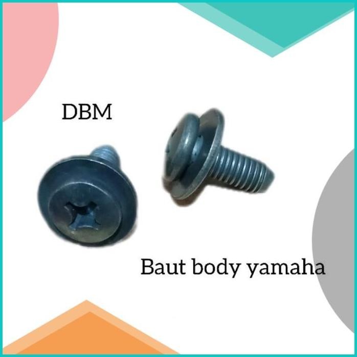 Jual baut body yamaha/baut body body yamaha 13m4yZ4 sparepart | Shopee ...