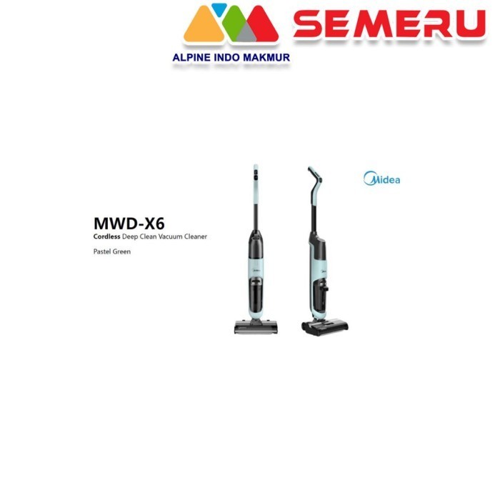 Jual Produk Unggulan] MIDEA CORDLESS DEEP CLEAN VACUUM CLEANER MWD-X6 ...