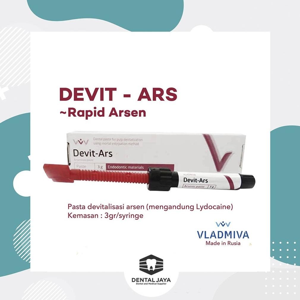Jual GH Dental Jaya Devit Ars / Devit Arsen / Devitalisasi / Vladmiva ...