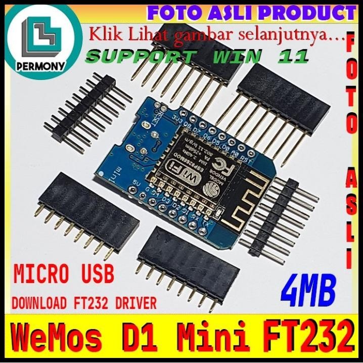 Jual BEST DEAL WEMOS D1 MINI LUA 4MB MODULE ESP12 ESP-12 ESP8266 ...