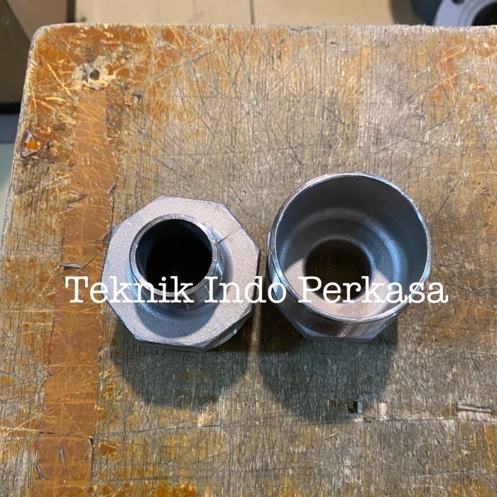 Jual Double Nepple Reducer / Nepel reducer 2 x 2 1/2" Inch stainless ...