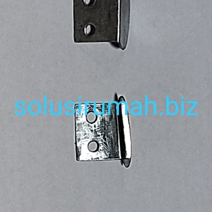 Jual :::::::] klem kaca L siku galvalum jenis seng clamp jepit plat ...