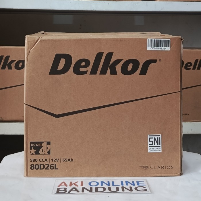 Jual Aki Mobil Delkor Nx110-5L 70Ah Inova Diesel / Fortuner Bensin ...