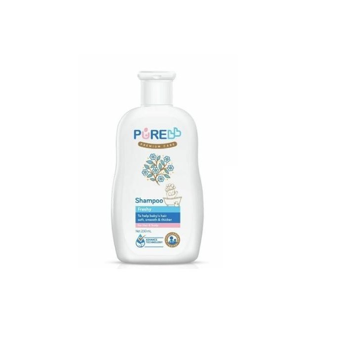 Jual Pure Baby Shampoo Freshy 230 ml 230ml Shampo Anak | Shopee Indonesia