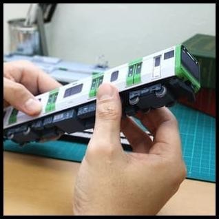 Jual DISKON DIY PAPERCRAFT KERETA API YAMANOTE LINE E235 SERIES BC ...