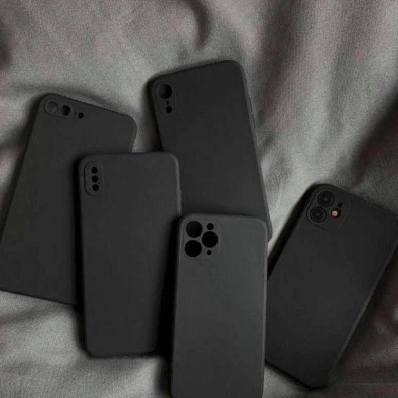 Jual [ Cuci Gudang ] Soft Case Hitam Polos Samsung M10 M11 M12 M20 S3 ...