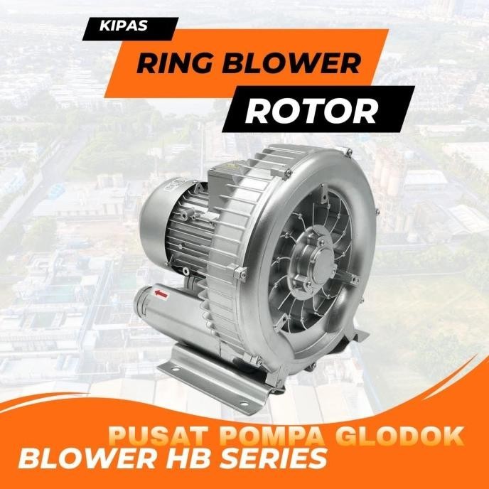 Jual Ready!!! Ring Blower 1,5Kw 2Hp Blower Tambak Udang Ipal Blower ...