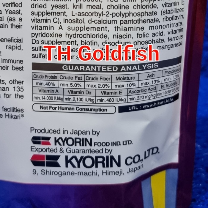 Jual Hikari Blood Red Parrot 333 Gr Size Pelet Mini / Pakan Ikan Parrot | Shopee Indonesia