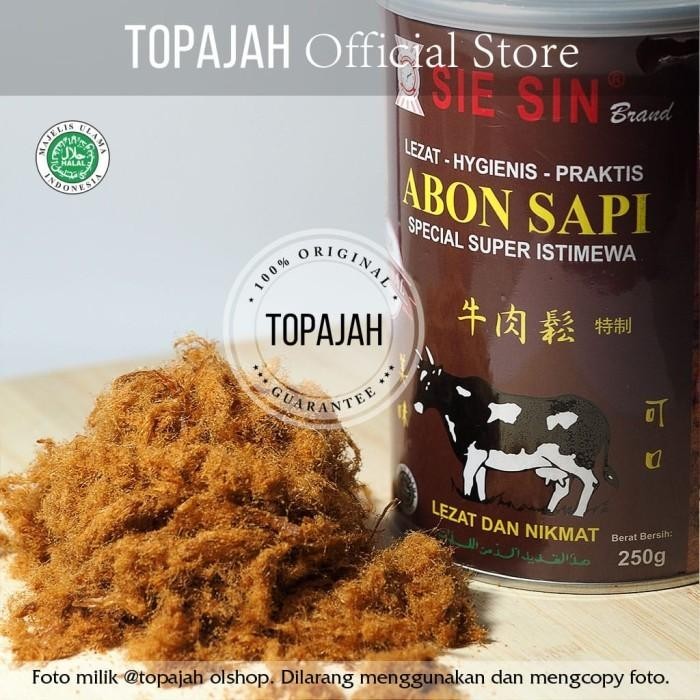 Jual Abon Sapi Super Spesial Sie Sin 250Gr Halal | Shopee Indonesia
