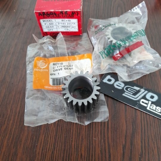 Jual gigi gear primer primary hes kopling SUZUKI RC 100 RC110 CRYSTAL TORNADO GS GX SPRINTER 20T ...