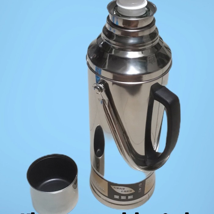 Jual thermos stainless steel 2 liter/ termos klasik (Hanya gosend/grab ...
