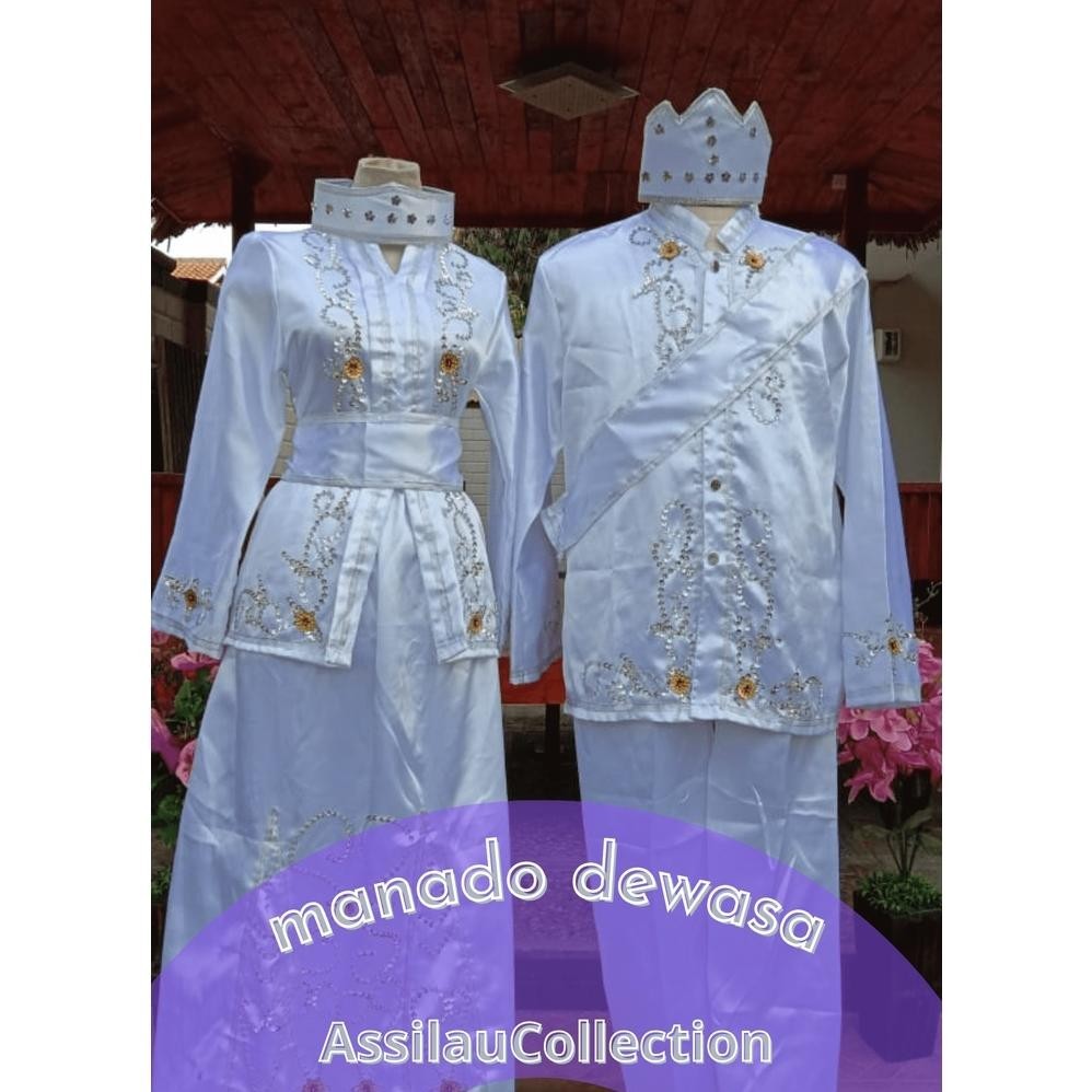 Jual XCV Baju adat manado/ adat manado/ adat Manado (Dewasa) TERLARIS ...