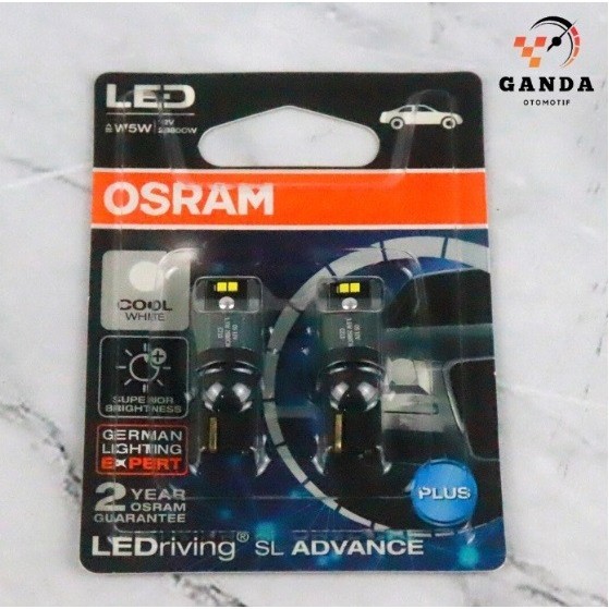 Jual Shiteru Bohlam Lampu Led Osram T10 W5W Ledriving Coolwhite (Sl ...