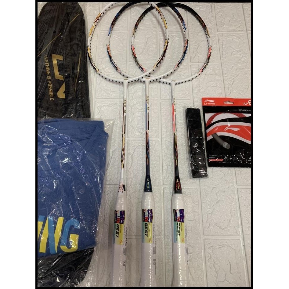 Jual Raket Badminton Lining Li-Ning Combat Z8 Combat Z-8 Full Set ...