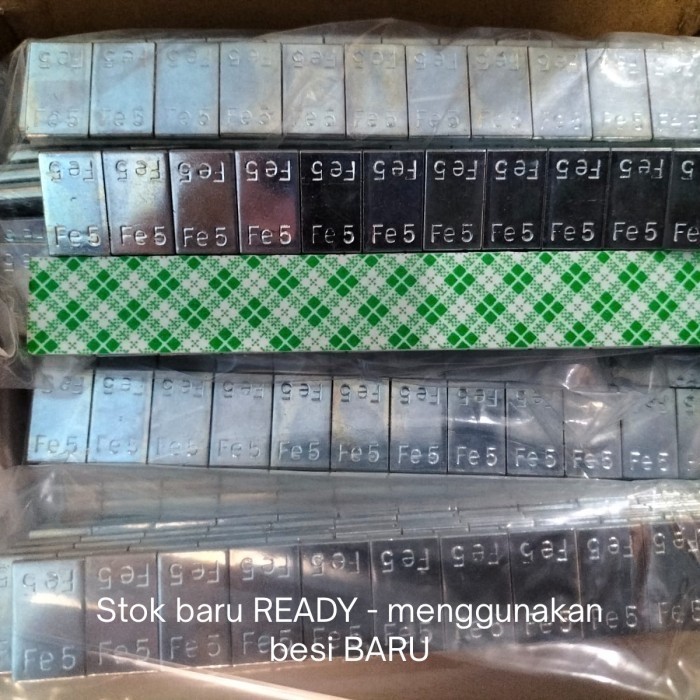 Jual Besi balancing tempel / Balance bukan Timah / Wheel balancing ...