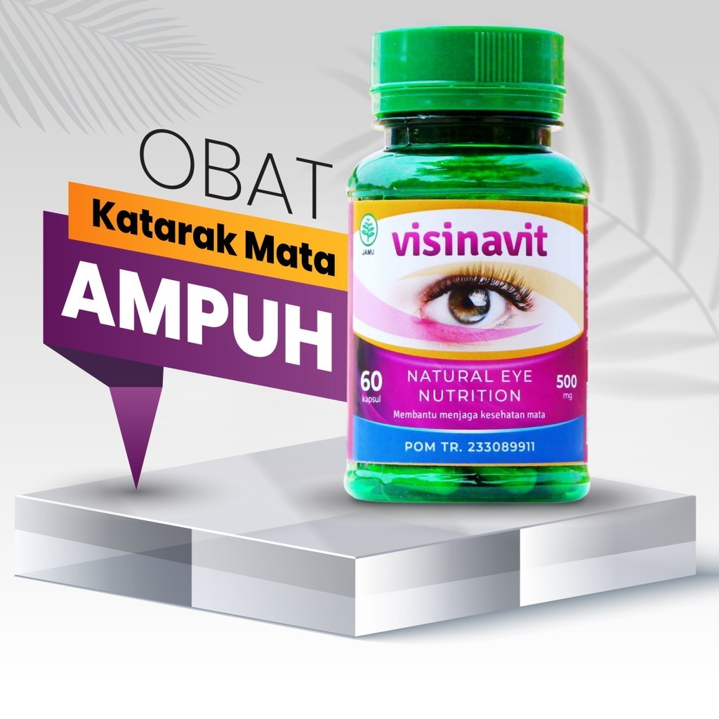 Jual Obat Mata Katarak Tanpa Operasi – Visinavit 60 Kapsul - Vitamin ...