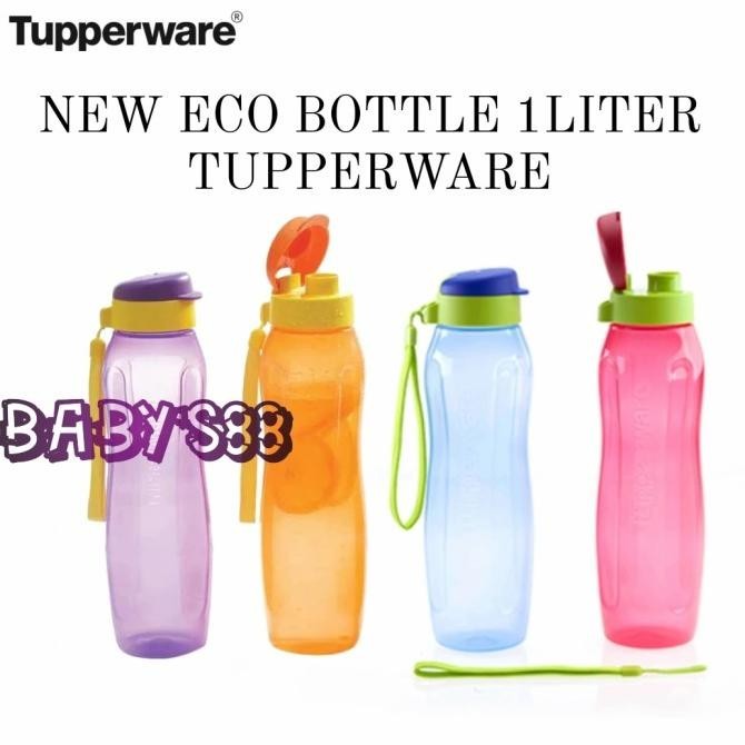 Jual Tupperware Botol Minum - Tupperware New Eco Bottle 1 Liter ...