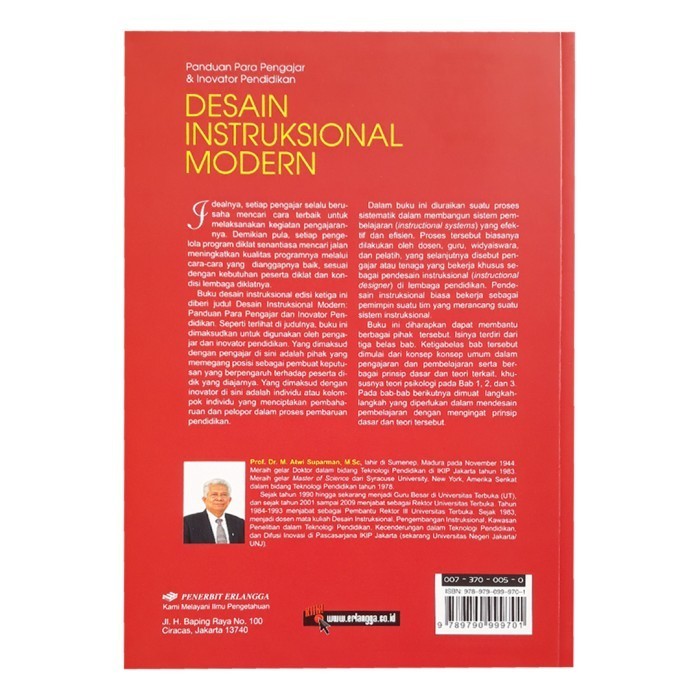 Jual Buku Desain Instruksional Modern Atwi Suparman Erlangga | Shopee ...
