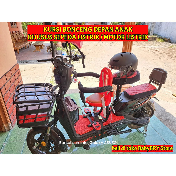 Jual Kursi Bangku Boncengan Anak Depan Sepeda Listrik | Shopee Indonesia