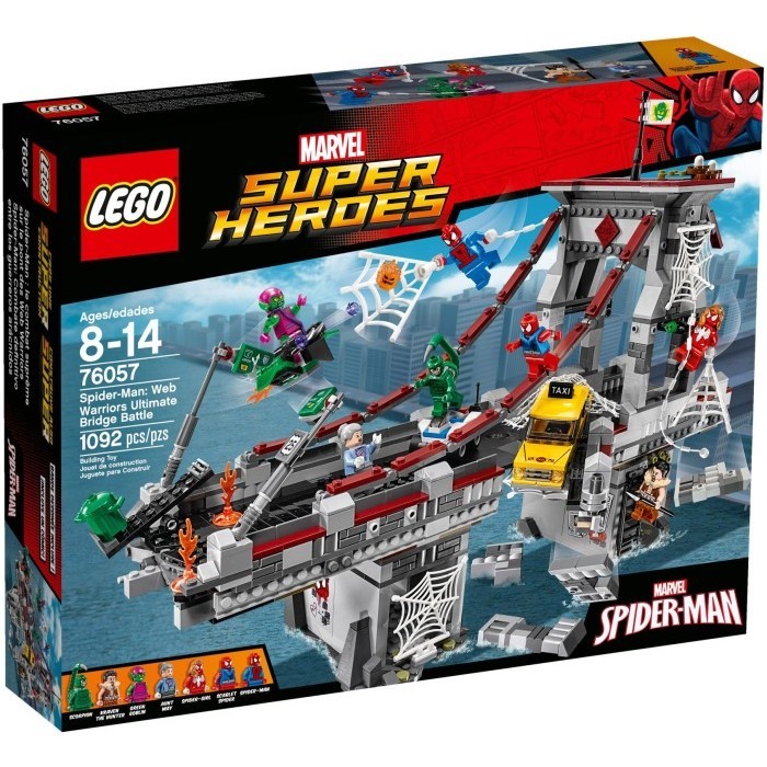 Jual LEGO 76057 SUPER HEROES Spider-Man Web Warriors Ultimate Bridge ...