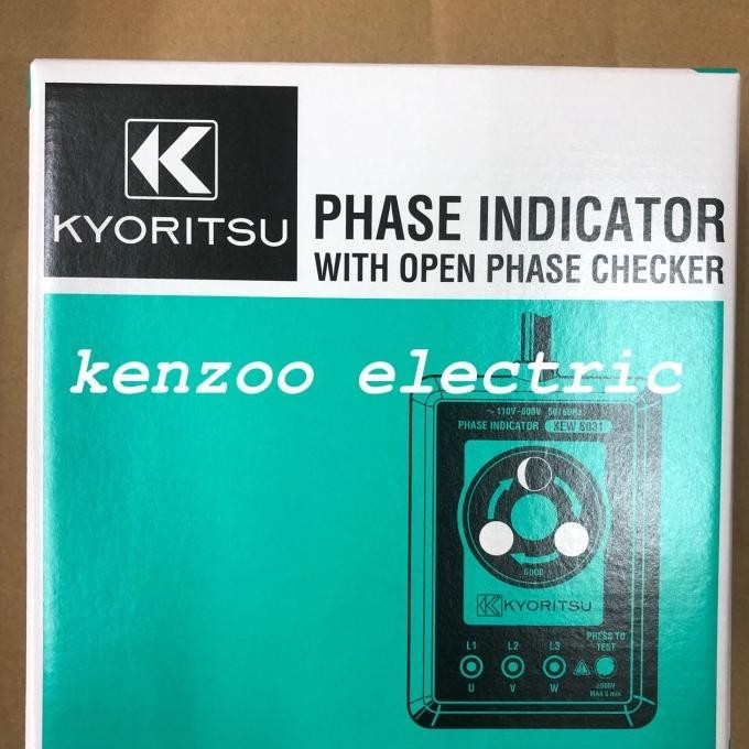 Jual Masih Ada! Kyoritsu 8031 3Phase Sequence Rotation Checker Alat ...