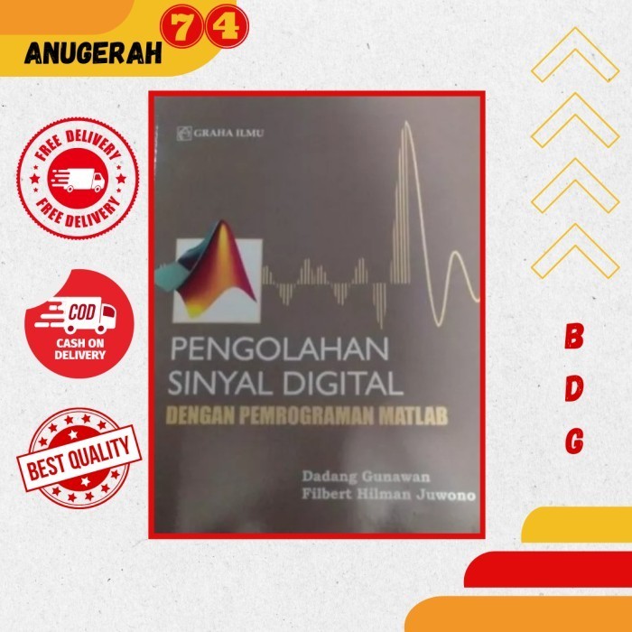 Jual Ready PENGOLAHAN SINYAL DIGITAL DENGAN PEMOGRAMAN MATLAB | Shopee ...