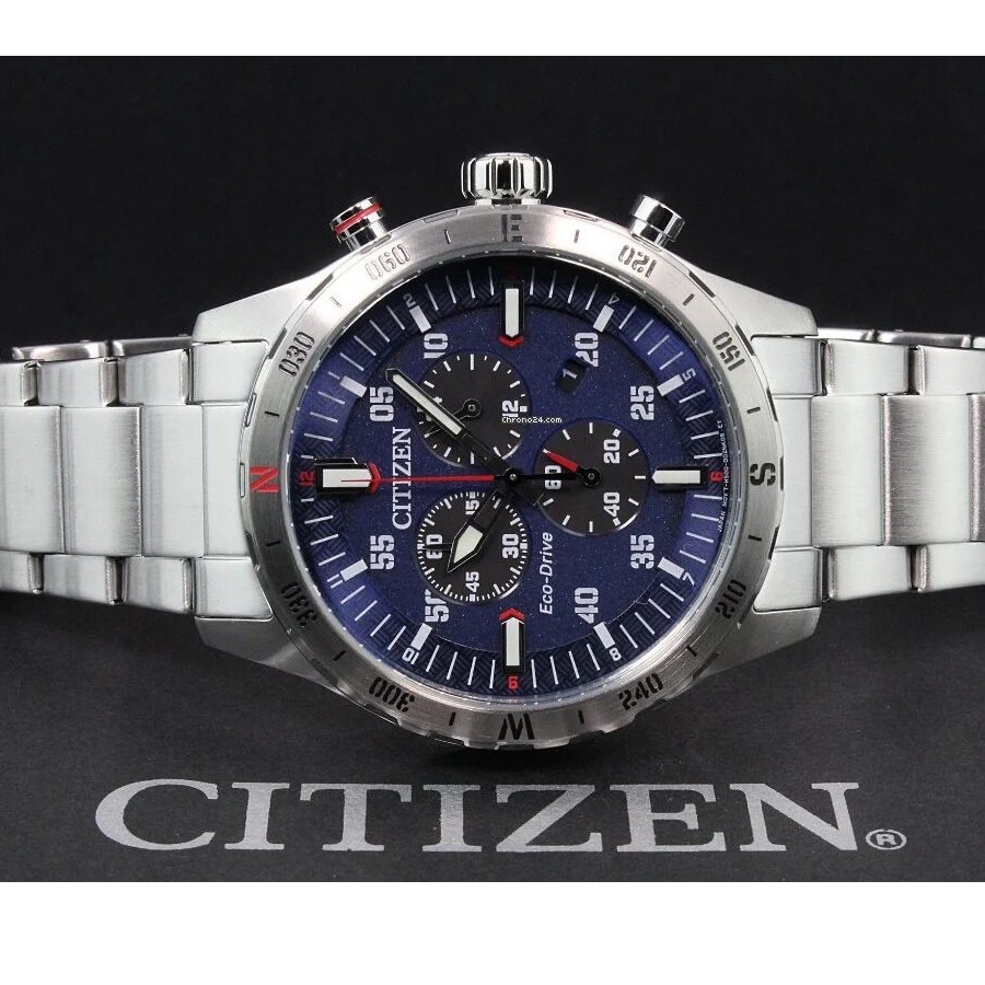 Jual Citizen Eco Drive Men's Watches CTZ AT2520-89L | Shopee Indonesia
