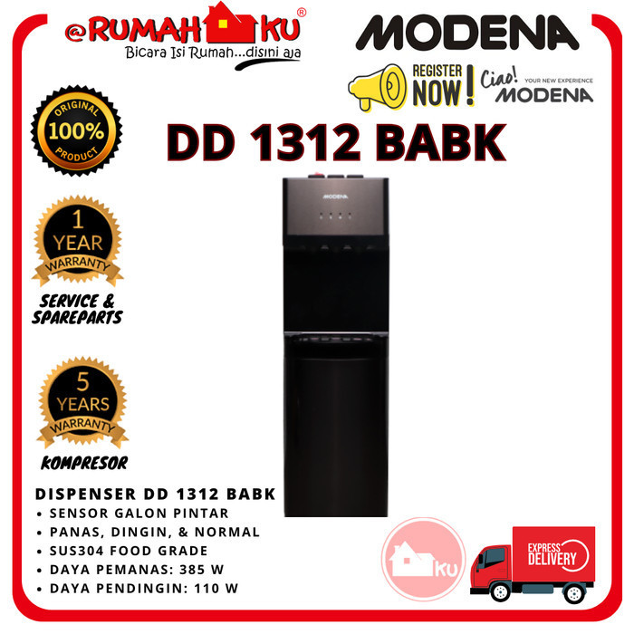 Jual Modena Ter Dispenser Dd 1312 Babk Galon Bah | Shopee Indonesia