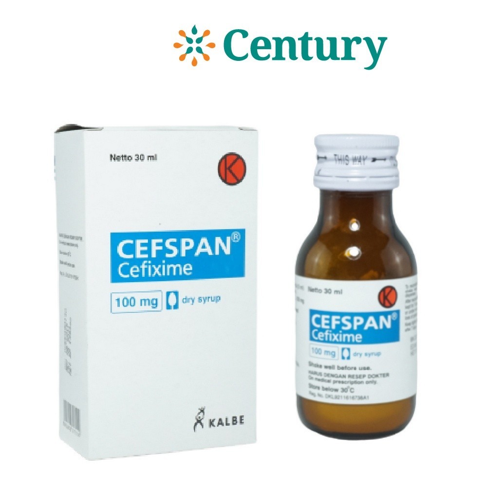 Jual CEFSPAN 100 MG DRY SYRUP 30 ML/CEFIXIME/ANTIBIOTIK/INFEKSI ...