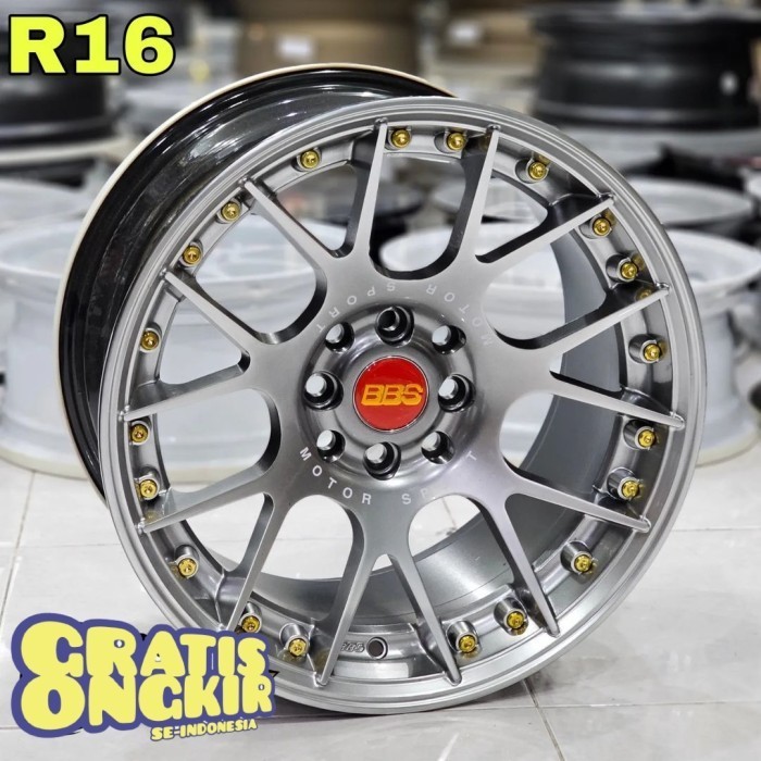 Jual velg mobil racing r16 BBS CHR ring 16 Avanza Xenia Livina Jazz City | Shopee Indonesia