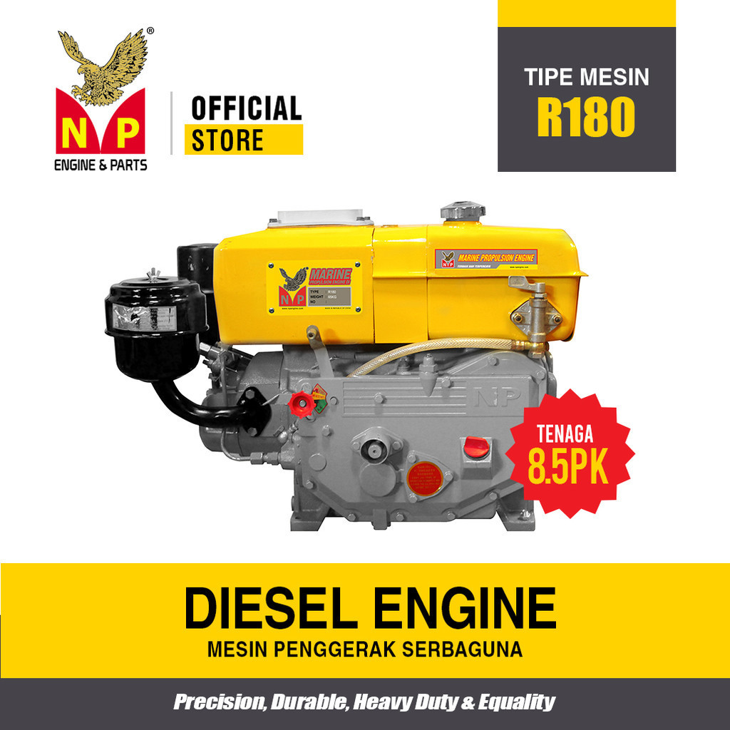 Jual NP - Diesel Engine R180 / Mesin Diesel R180 | Shopee Indonesia