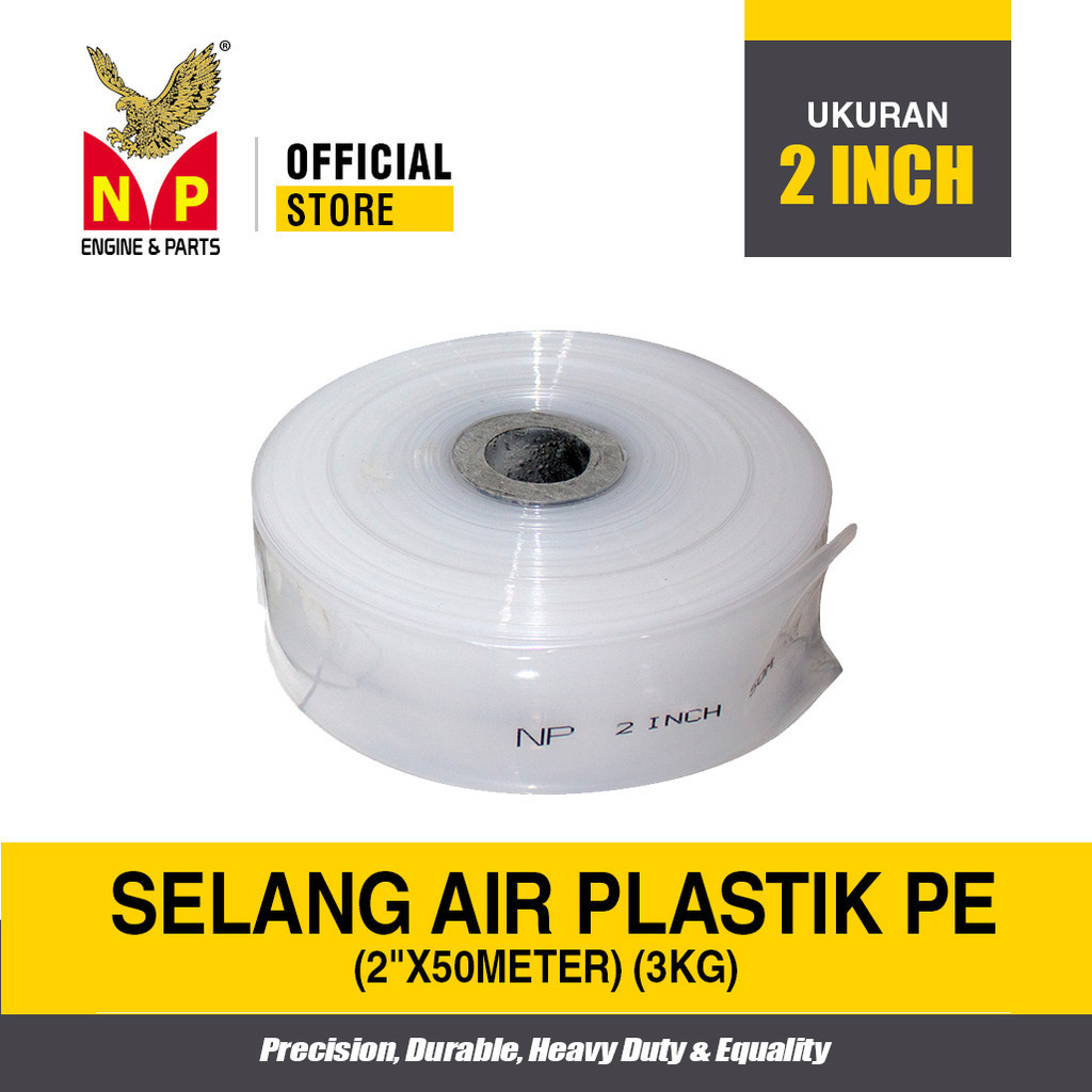 Jual NP - Selang Air Plastik PE 2 Inch 50 M | Shopee Indonesia