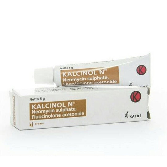 Jual KALCINOL N CREAM 5 GR / ANTI INFEKSI / PERADANGAN KULIT | Shopee ...
