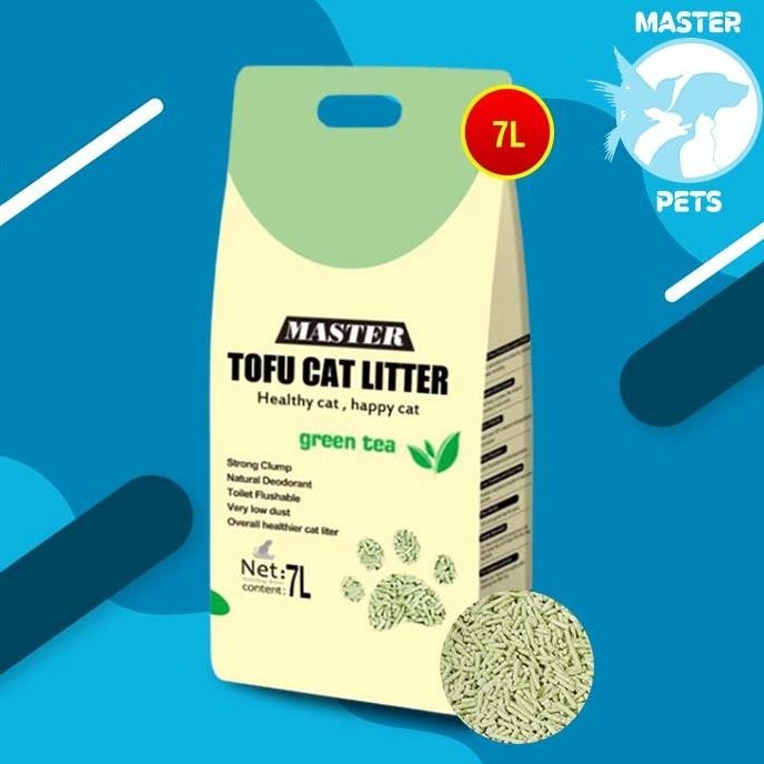 Jual ORIGINAL Master Tofu Soya Cat Litter Pasir Gumpal Kucing 7 Litter ...