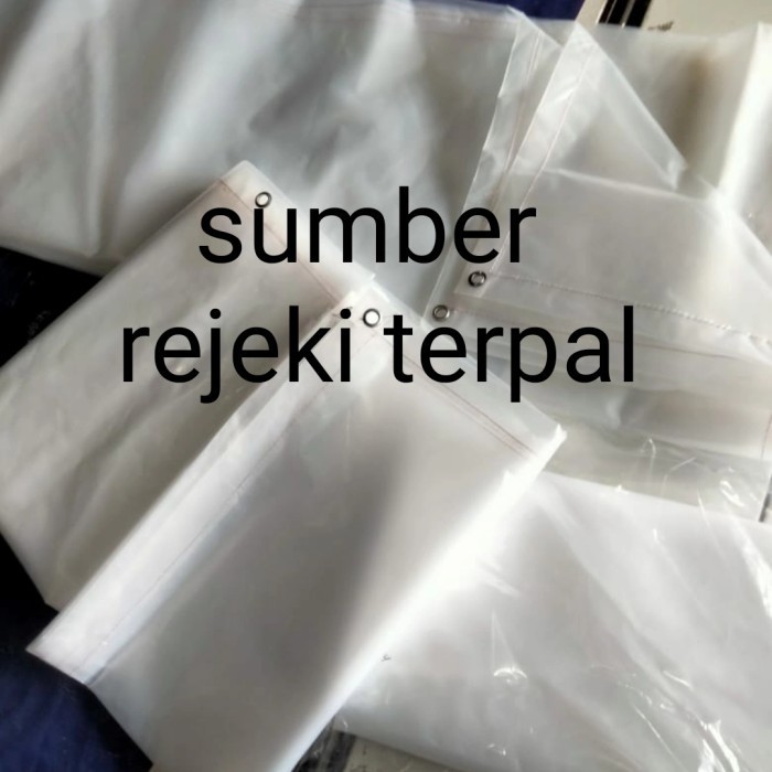 Jual Terpal Plastik Bening Transparan Ukuran 3X4. Lebar 4 Meter ...