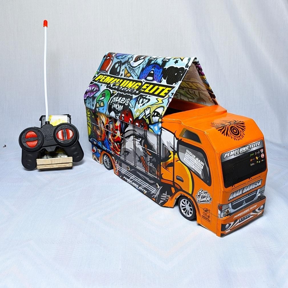 Jual MINIATUR TRUK OLENG REMOT CONTROL FULL LAMPU BEN10 TERLARIS ...