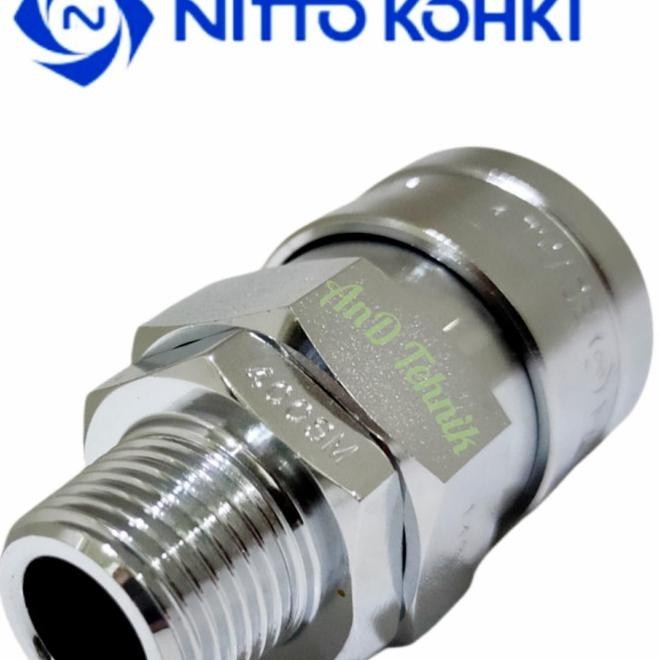 Jual Quick Coupler Nitto Kohki 400Sm / Kopler Angin 1/2 Inch Made In ...