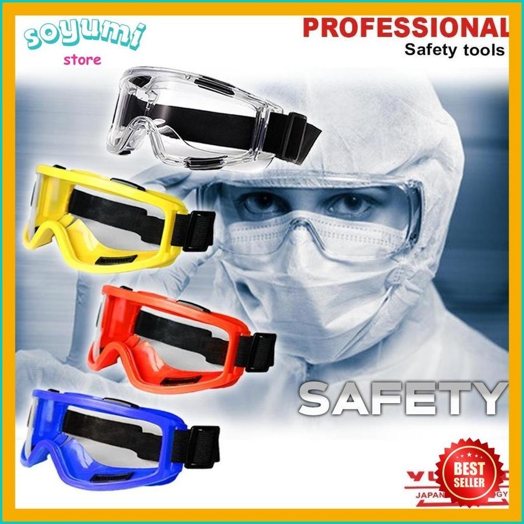 Jual Kacamata Helm Motor G0001 Trail Cross Cakil Safety Goggles Anti ...