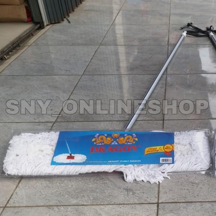 Jual Pel Lobi / Lobby Mop / Pel + Gagang / Pel 60Cm Dragon | Shopee Indonesia