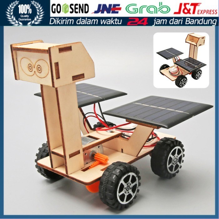 Jual Ais Mainan Rakitan Robot Tenaga Surya Solar Edukasi Diy Robot Car ...