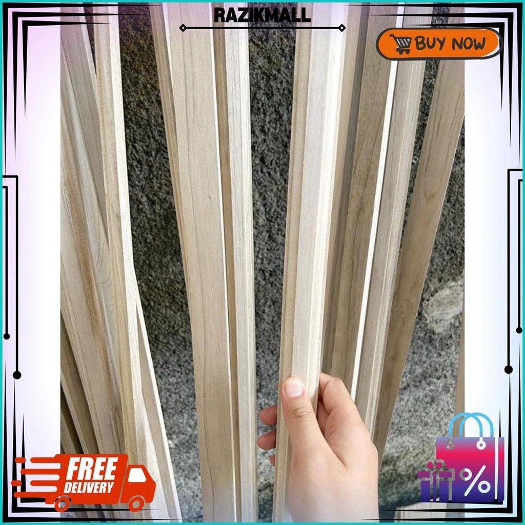Jual List Profil Kayu Minimalis Wall Moulding Minimalis Harga/ 2 Meter ...