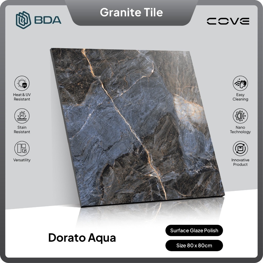 Jual BDA Granite Tile Granit 80x80 Keramik Lantai Keramik Dinding ...