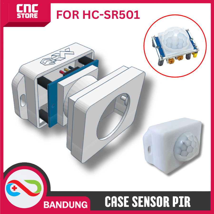 Jual Case Sensor PIR HC-SR501 Box Sensor Gerak Housing PIR Sensor ...