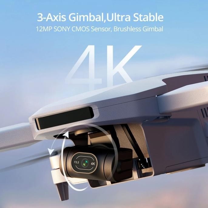 Jual Potensic Atom Drone 3 Axis Gimbal 6KM GPS 4K Drone Quadcopter L83S ...