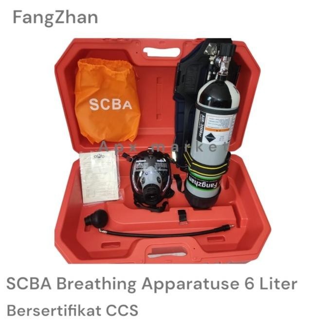 Jual TERBARU - SCBA BREATHING APPARATUS 6 LITER MEREK FANGZHAN | Shopee ...