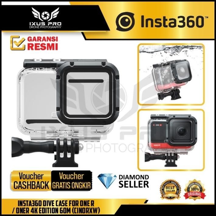Jual Insta360 Dive Case For One R / Oner 4K Edition 60M (Cinorxw) Original | Shopee Indonesia