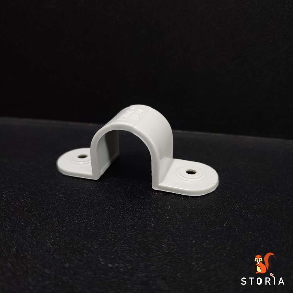 Jual Klem Conduit / Klem Pipa / Klem Pipa Listrik PVC Erke / Klem Omega ...