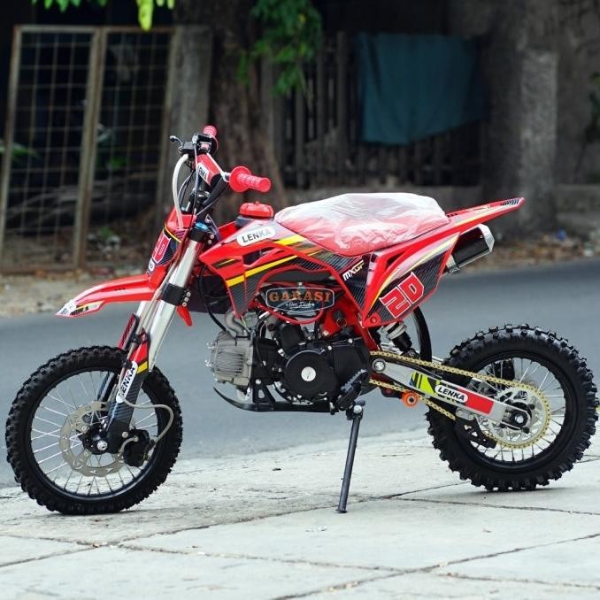 Jual MINI TRAIL LENKA MXGP 20 125CC 4 TAK MATIC | Shopee Indonesia