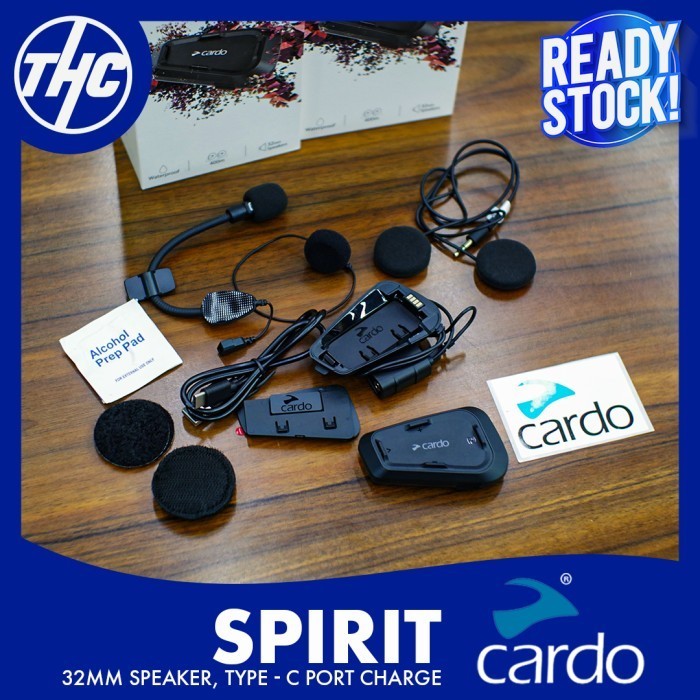 Jual Cardo Spirit Intercom Single Pack Bluetooth 5.2 Helmet ...